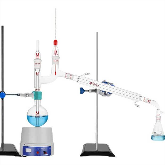 Advanced Vacuum Distillation Glass Set 250ml-1000ml Full Glass Lab ...