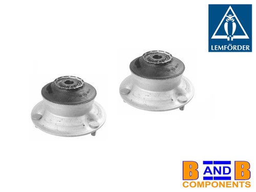 TOP MOUNT x 2 FRONT SHOCK STRUT LEMFORDER OEM BMW E46 31336769582 A1149 ...