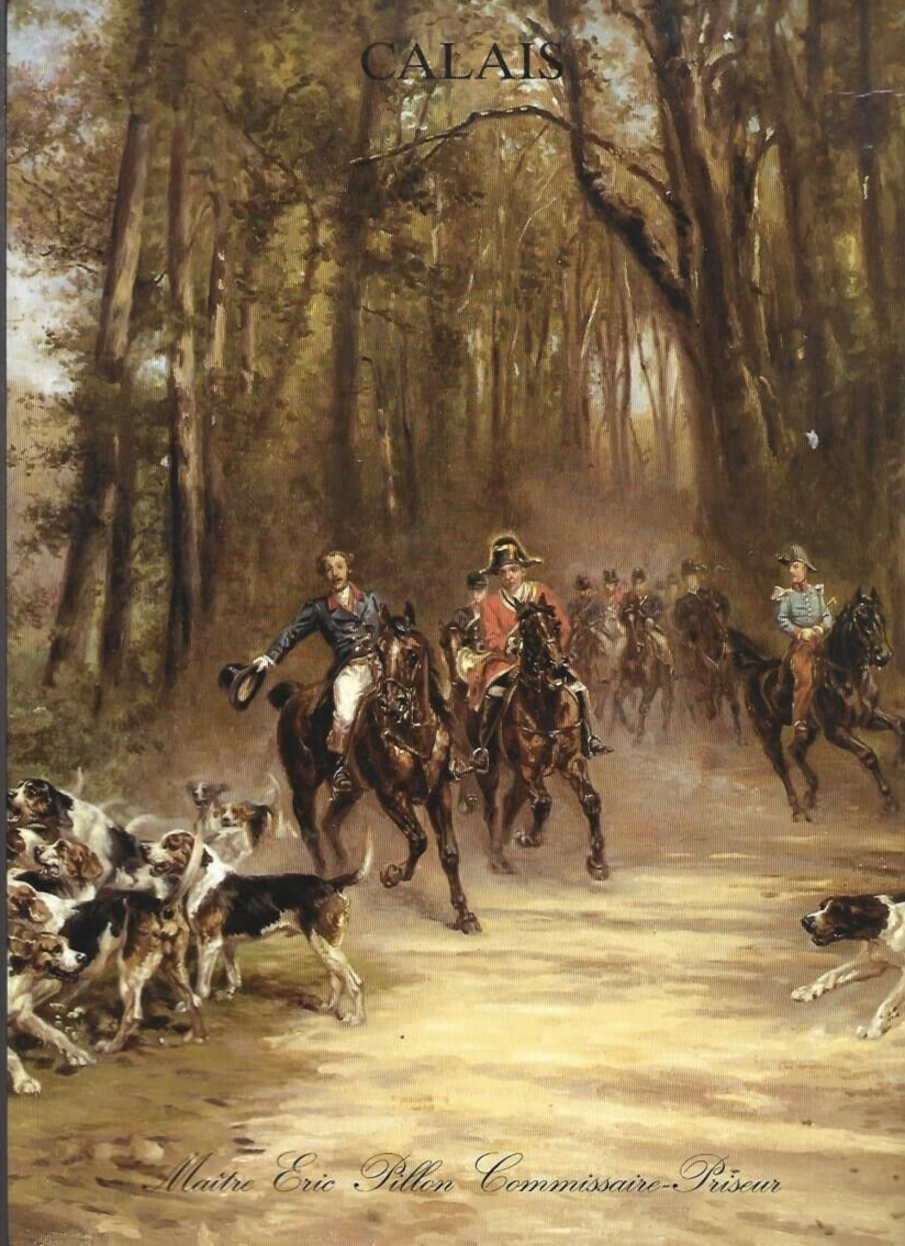 CATALOGUE ERIC PILLON TABLEAUX XIXè et MODERNES CALAIS DEC. 1994 (44 ...