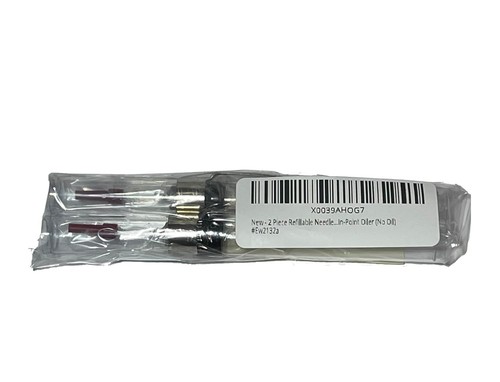 Refillable Needle Precision Pin Point Lube Systems Oiler + Oil with ...