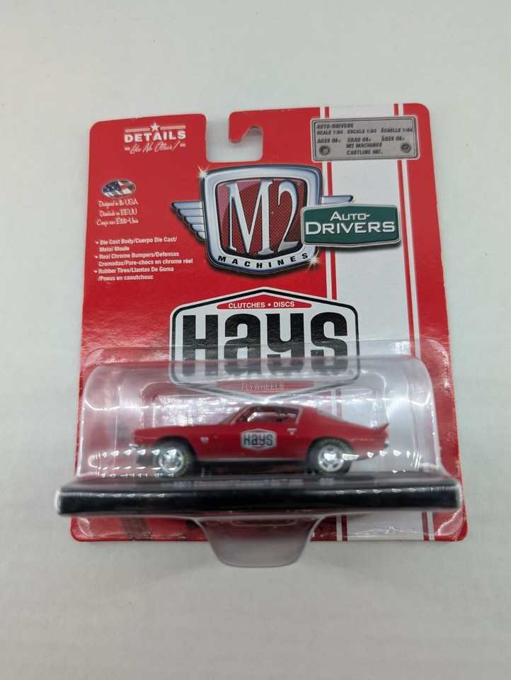 M2 Machines Auto Drivers Hays 1971 Chevrolet Camaro SS 396 1:64 | eBay