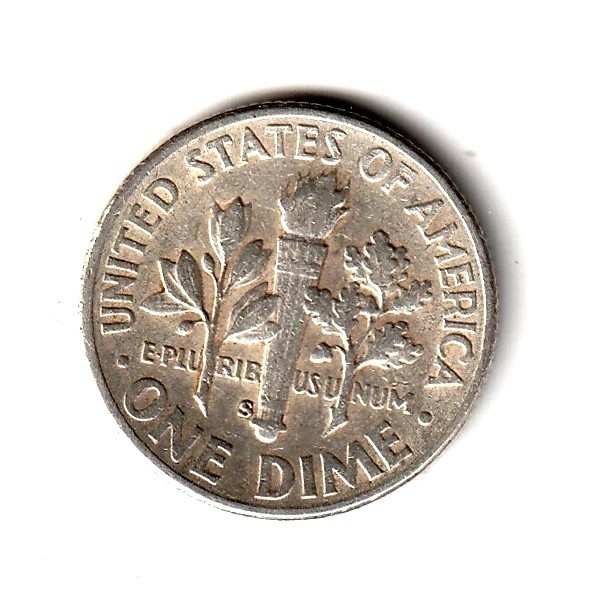 1949 S Roosevelt Silver Dime From Estate Collection Roll XF / AU | eBay