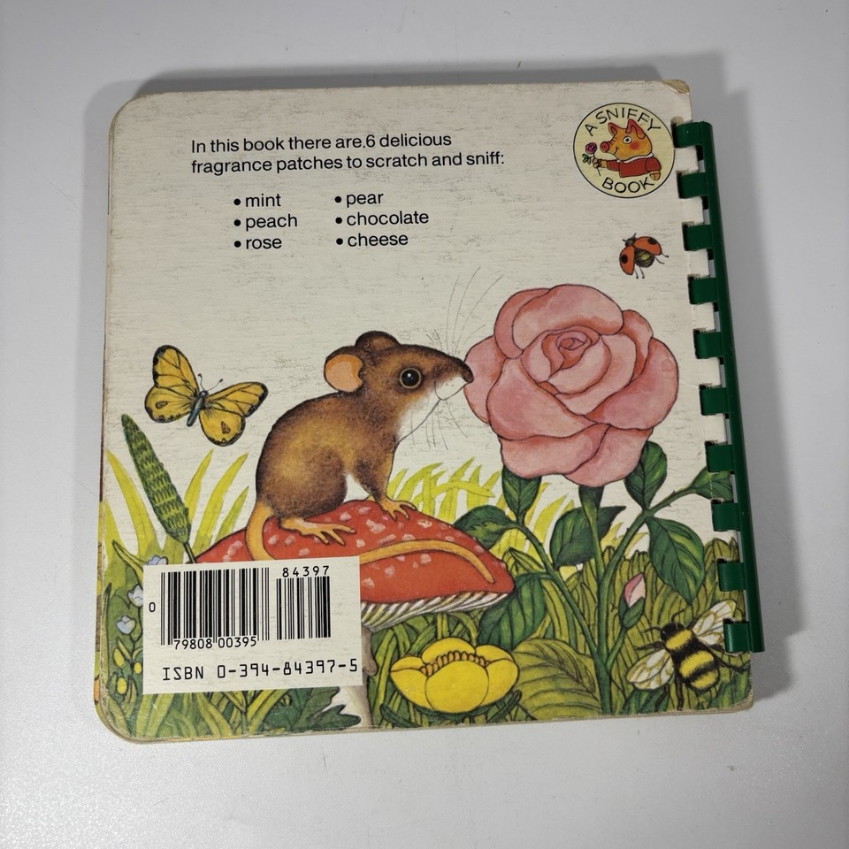 Sniffy The Mouse (Sniffy Book) By J.P. Miller 1980 Random House Scratch ...