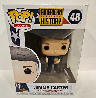 President Jimmy Carter Funko POP! Icons #48 American History 2019 New ...