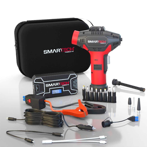 Smartech Products Power Kit Vehicle Jump Starter and Power Bank with Accessories 744110456769| eBay