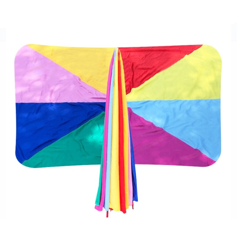 Kids Play Parachute Rainbow Color Parachute for Toddler Children | eBay