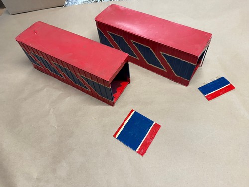 PAIR Semi Trailers 1:25 Scale Model Built AMT VINTAGE REbuilders TODCO ...