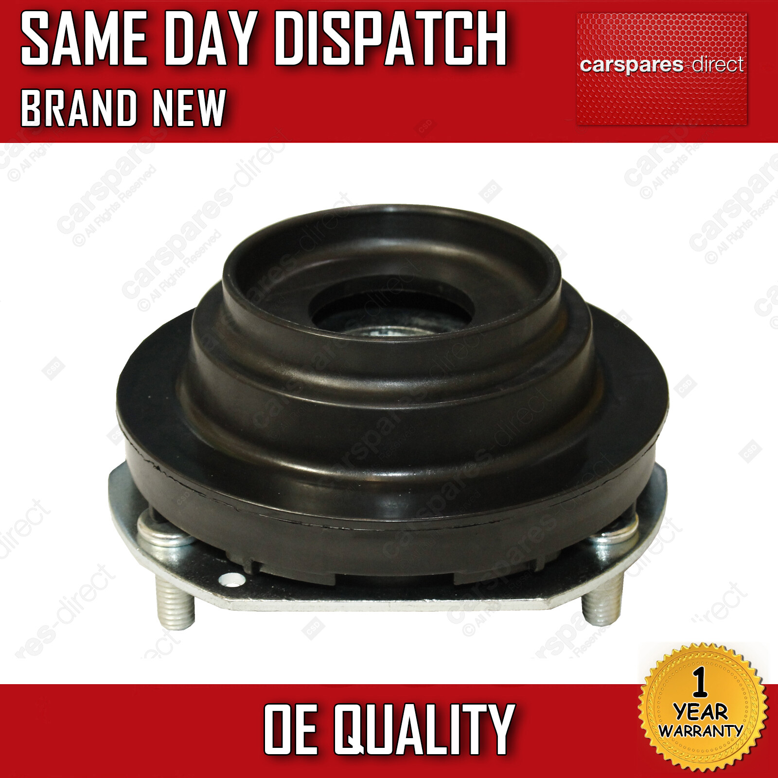 FORD FIESTA MK6 MK7 FRONT STRUT TOP MOUNT & BEARING 1.0 1.25 1.4 1.5 1. ...