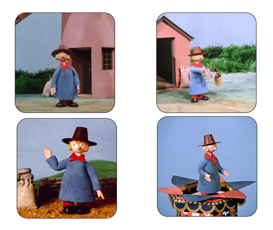 Windy Miller Mug Coaster Set Trumpton novelty coasters | eBay UK