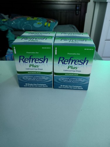 REFRESH Plus Lubricant Eye Drops - Pack of 30 300235487301| eBay