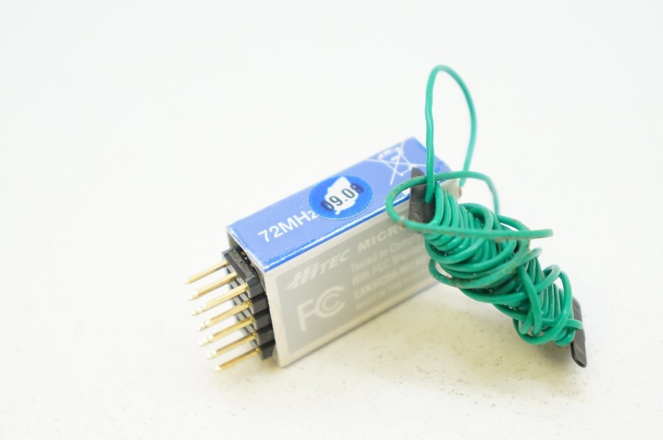 Hitec Micro 05S 72mhz RC Remote Control Airplane Receiver : Futaba /JR ...