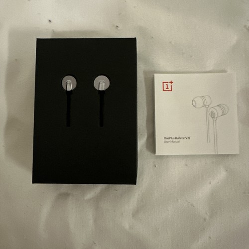 OnePlus Bullets V2 Black Earbuds / Earphones 3.5mm Audio Headset | eBay