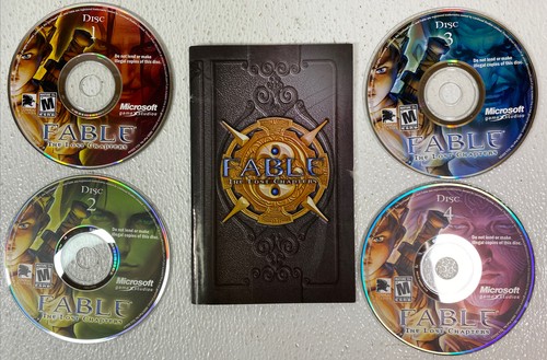 Fable: The Lost Chapters (PC, 2005) PC CD ROM No Booklet Rated M Four ...