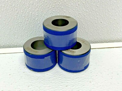 Leader Emergency Gage PQE-712445-P3-D2-2 Bore Plug Gauge Ring Lot of 3 ...