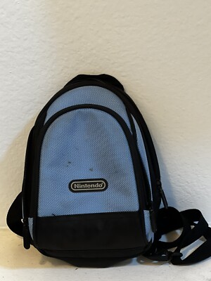 Official Nintendo DS Handheld System Grey Travel Bag Mini Backpack ...