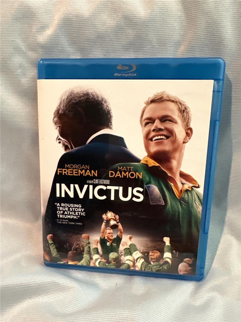 Invictus (Blu-ray/DVD, 2010, 2-Disc Set). Morgan Freeman, Matt Damon ...