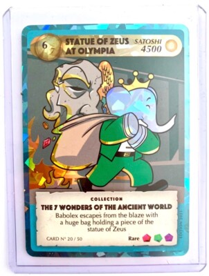 Babolex card 20/50 | Statue Of Zeus At Olympia 6/7 | Vincent Faudemer ...