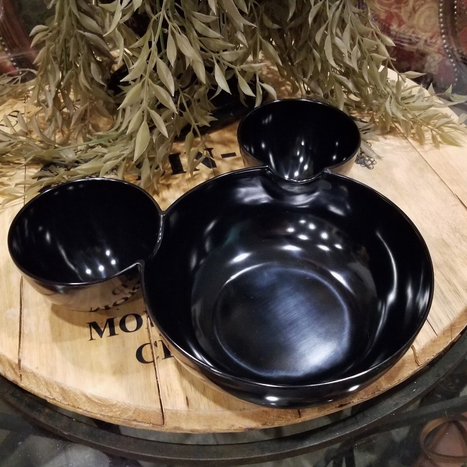 Zak Designs MICKEY MOUSE Head Black Serving Bowl | eBay