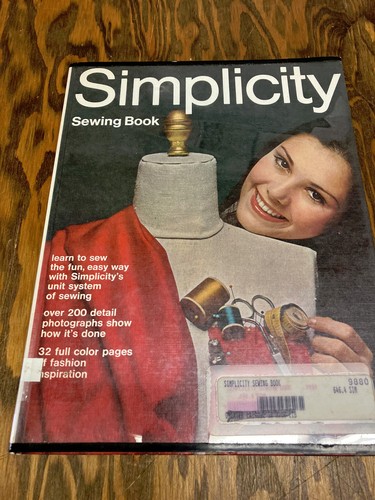 Simplicity sewing book learn to sew with simplicity's unit system | eBay