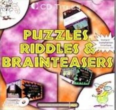 Puzzles, Riddles & Brainteasers PC CD word charades letter chops ...