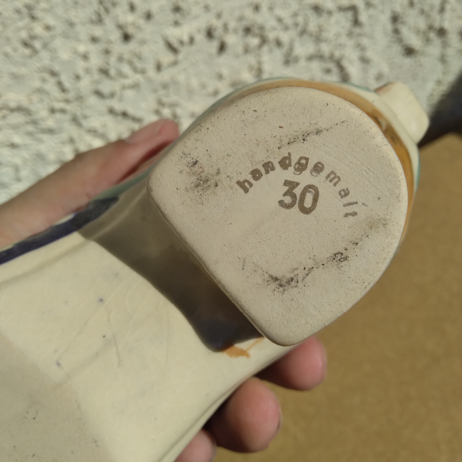 Vtg Oktoberfest German Beer Boot Stein Ceramic Hand Painted Germany | eBay