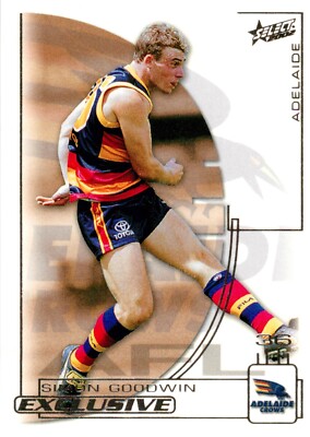 2002 ADELAIDE CROWS AFL Card SIMON GOODWIN Exclusive | eBay Australia