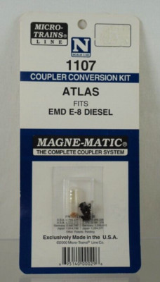 NOS Micro-Trains ATLAS EMD E-8 DIESEL COUPLER CONVERSION KIT N Scale ...