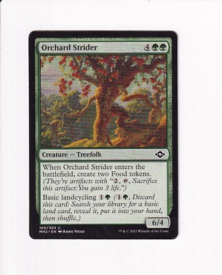 2021 MTG MAGIC THE GATHERING MODERN HORIZONS II MH2 ORCHARD STRIDER (#1 ...
