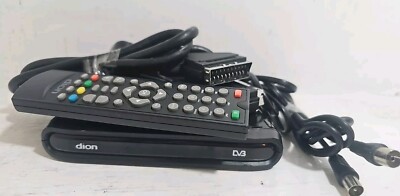 Dion Freeview Digital TV Set Top Box STB1AW11 with Genuine Remote and ...