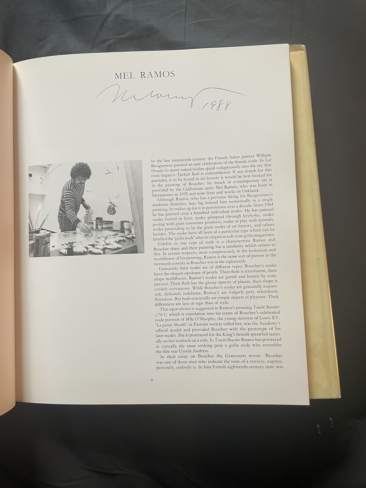 The Girls of Mel Ramos Signed First Edition Very Fine Condition Pop Art ...