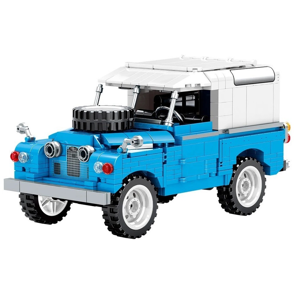 Land Rovered Building Blocks Set Retro Defender Car Model Toy Super Off ...