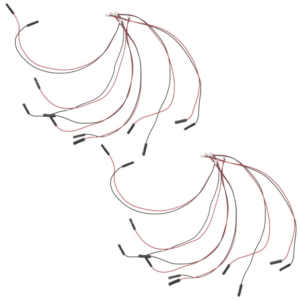 10 Pcs Sensor Cable Connection Terminals Male to Female Conversion ...