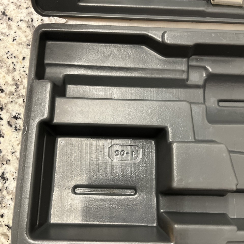 Ruger Revolver 45 Colt Pistol Case Model 00511 Gray Plastic Storage ...