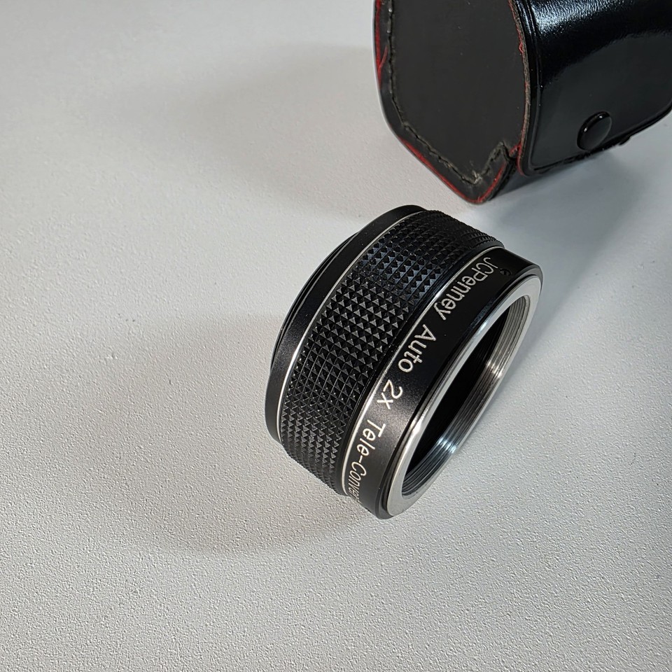 JC PENNY AUTO 2X TELE-CONVERTER LENS WITH CASE | eBay