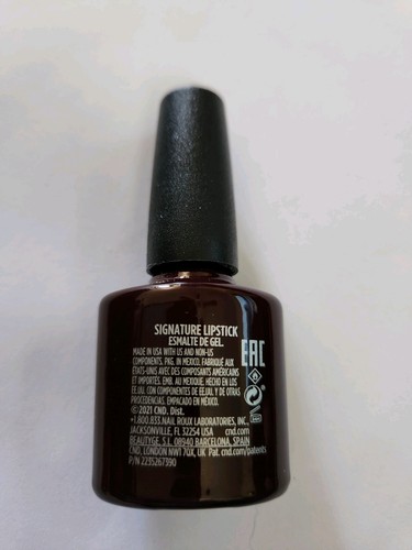 CND Shellac Gel Polish, Signature Lipstick, .25 Fl Oz | eBay