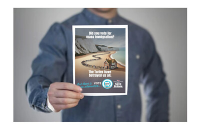 Digital Reform UK flyer template- Print yourself- A5 size 5.83 x 8.27 ...