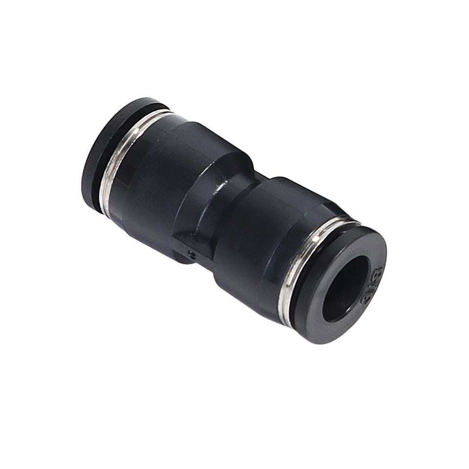 Push To Connect Air Fittings Tube 3/8" Od Straight Air Line Union Push ...