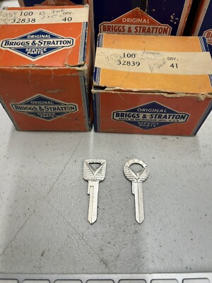 USA VINTAGE UNCUT KEY BLANKS FORD LINCOLN MERCURY EDSEL "V" 1952-1966 ...