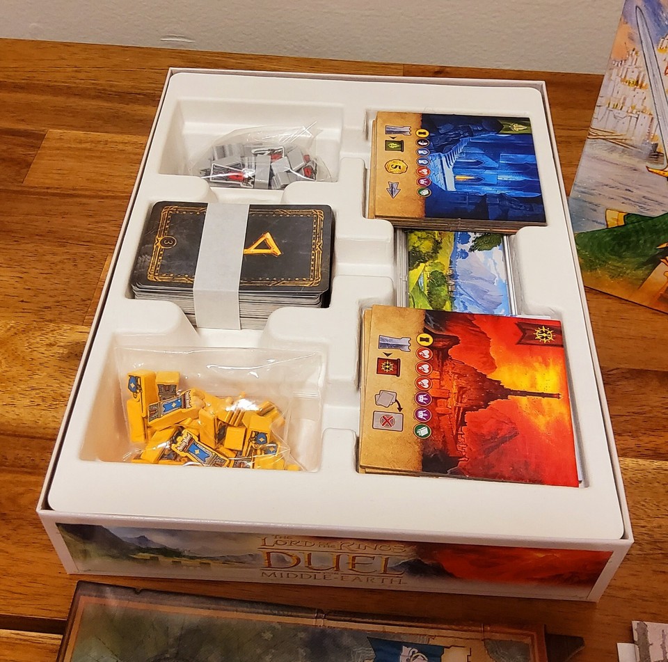 The Lord of the Rings: Duel for Middle-Earth Board Game | eBay