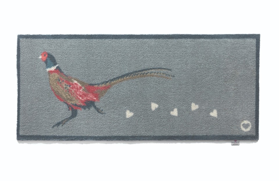 Hug Rug 85x65cm (PHEASANT 1) Dirt Trapper Door / Floor Mat Machine ...