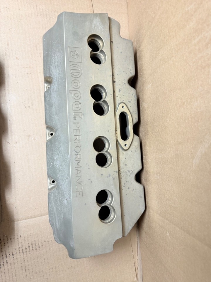 RARE KEITH BLACK MOPAR HEMI 426 STAGE 5 MAGNESIUM DUAL SPARK PLUG VALVE ...
