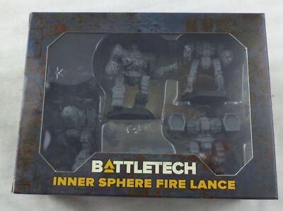 BattleTech: Fire Lance Pack Unpainted Miniatures Set (4) CAT35731 ...