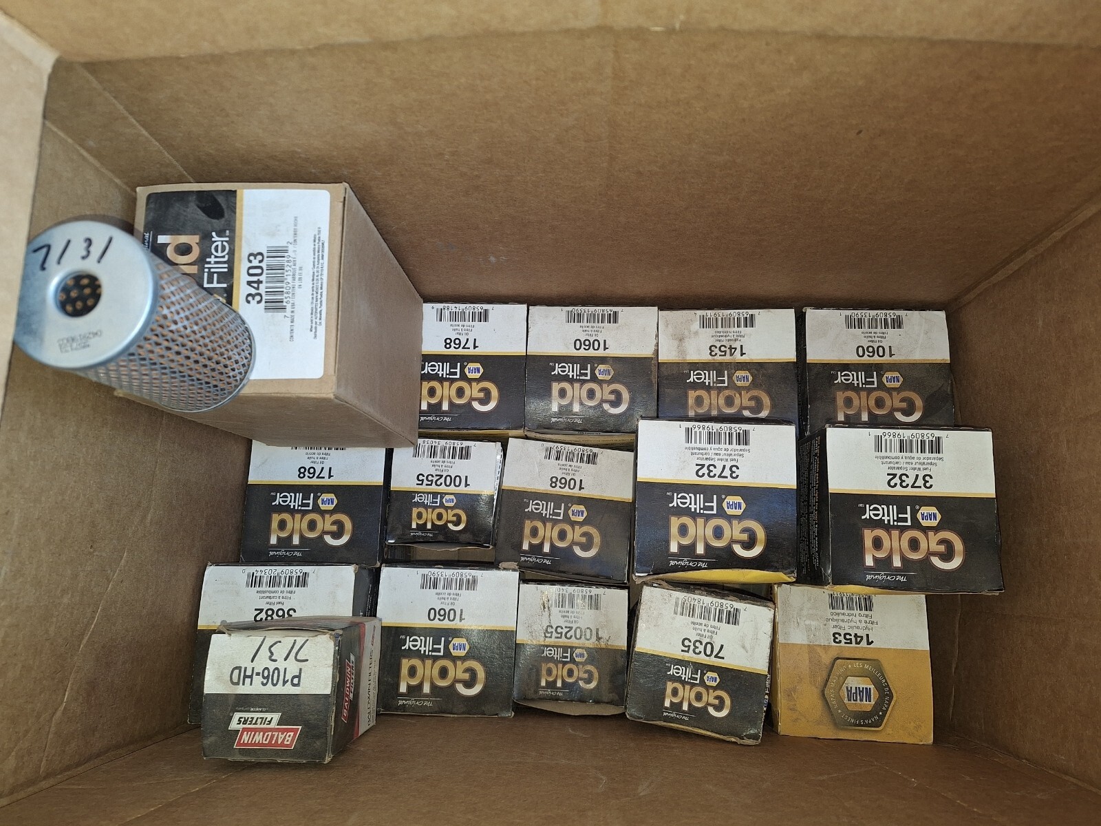 NAPA 100255 - Cross reference oil filters