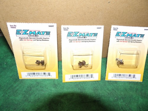 N Scale , E-Z Mate ,Magnetically Knuckle Couplers /Coil Springs ...