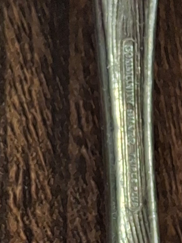 Vintage Community Silver Triple Plus Silverplated Serving Spoon NICE | eBay