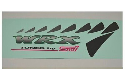 SUBARU Genuine OEM Impreza WRX STI GC8 Rear Side Fender Decal Sticker ...
