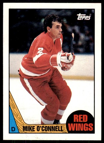 1987-88 Topps Mike O'Connell . Detroit Red Wings #141 | eBay