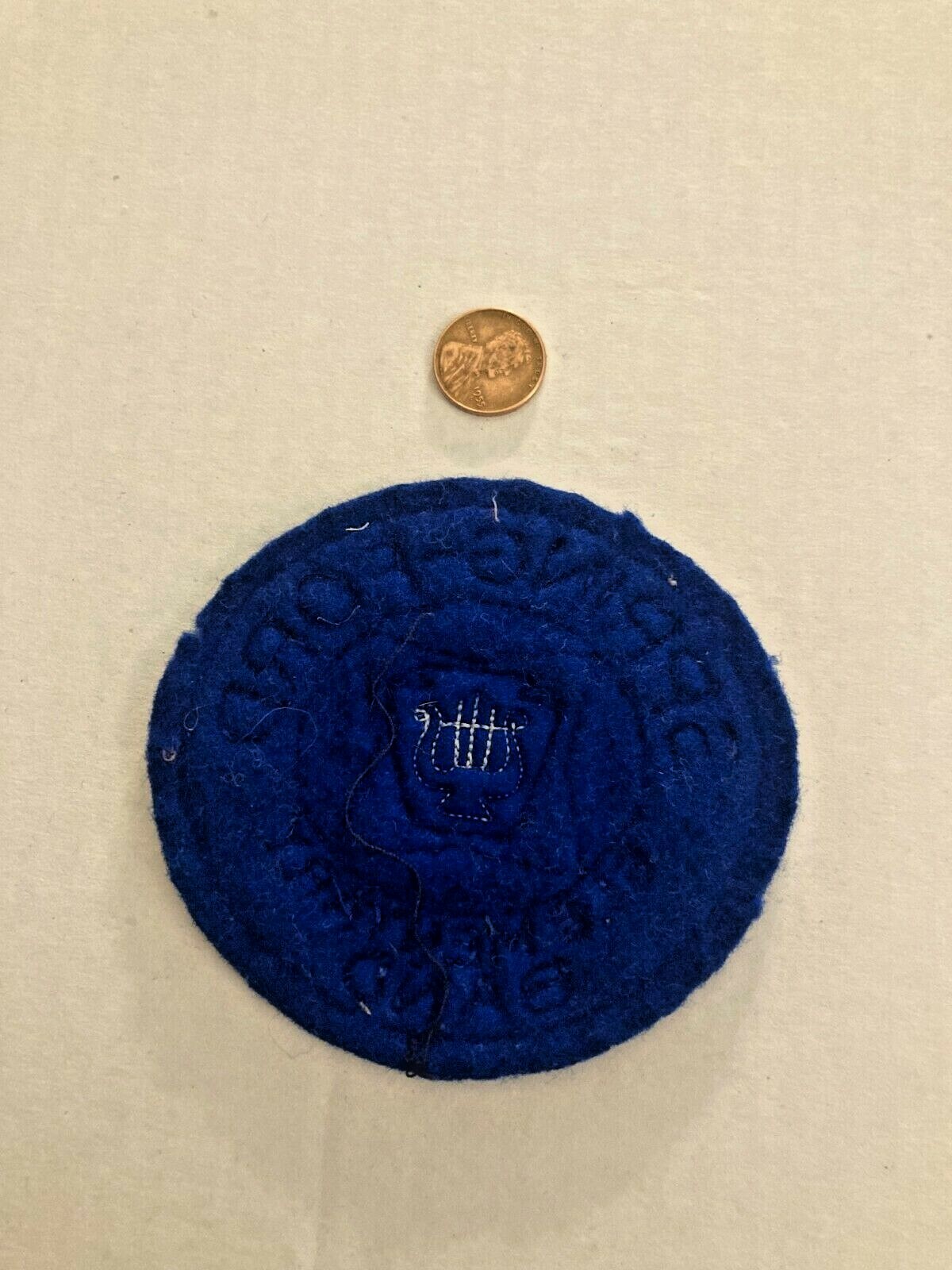 Vintage 3.75" Spring Ford Rams Elementary School Band Sew On Patch Rare ...