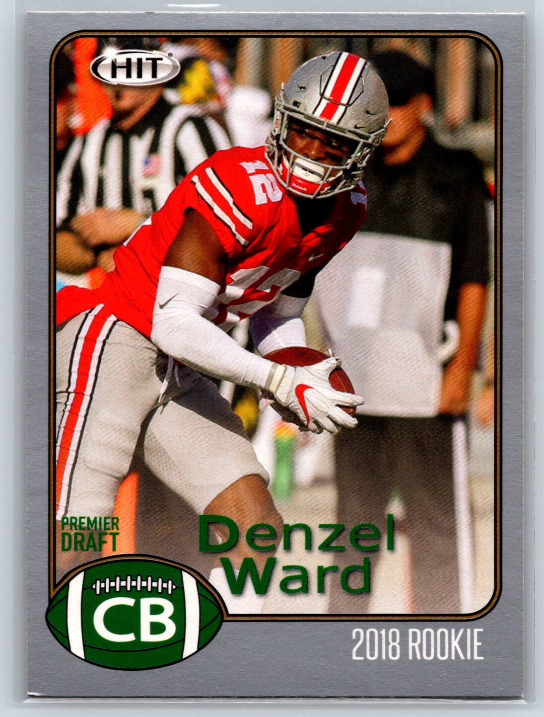 2018 SAGE HIT Denzel Ward Rookie Silver Parallel RC #87 | eBay