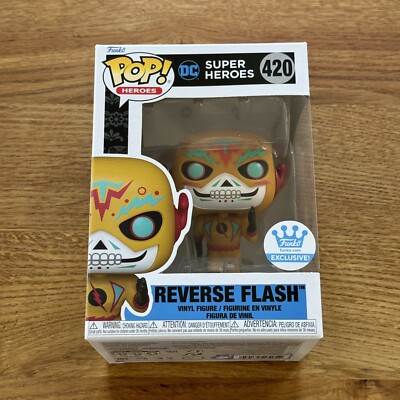 Funko POP! DC Super Heroes #420 - Reverse Flash - Funko Exclusive - OVP ...